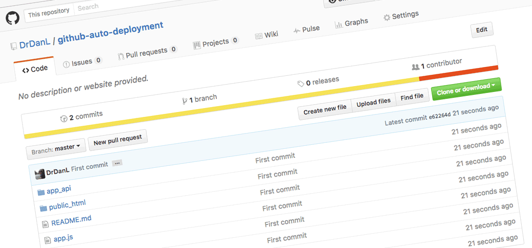 Auto Deployment With Github And Nodejs